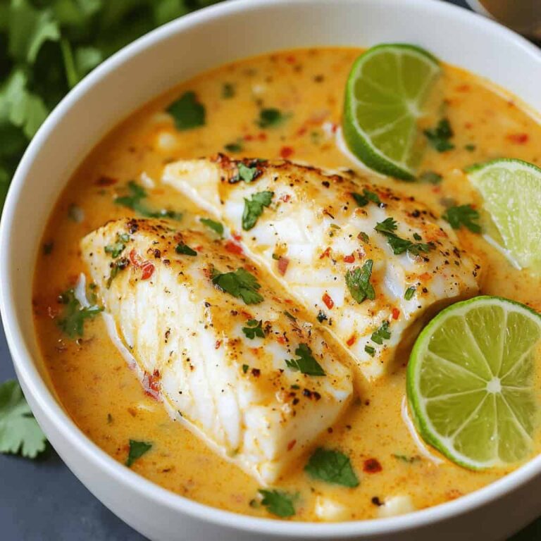 Coconut Lime Fish Soup: A Thai-Inspired Recipe