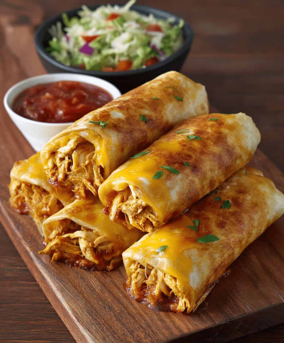 Chi-Chi's Baked Chicken Chimichangas - Runoflif