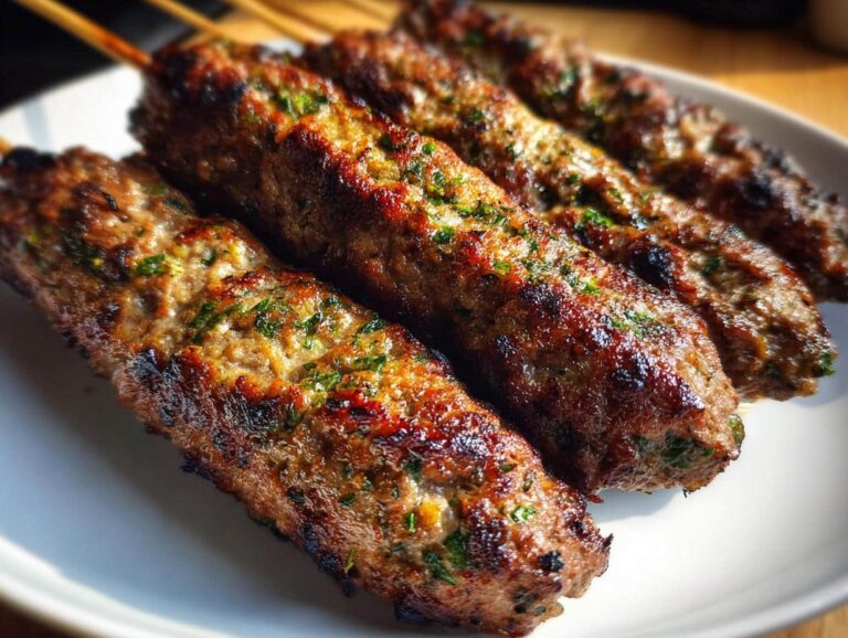Juicy 30-Minute Beef Kafta Kebabs That Wow Everyone - Runoflif